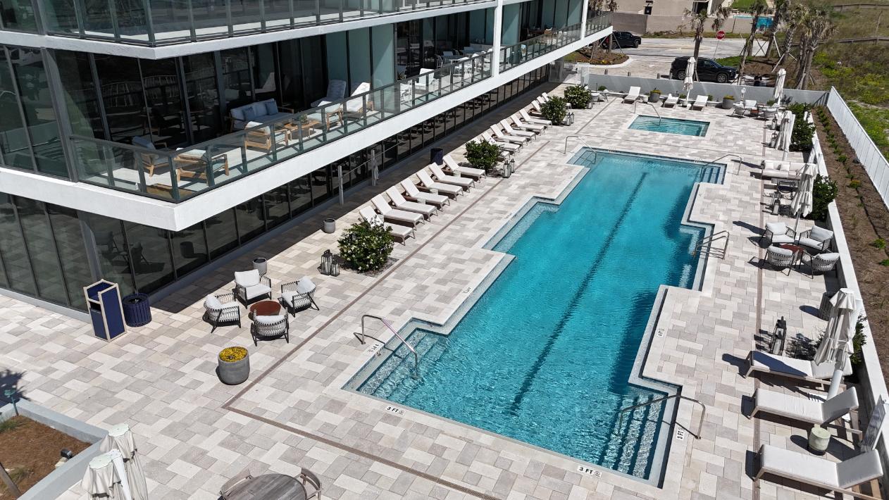 AZURE RESIDENCES - Jacksonville Commercial Pool Contractor | LaCour Pools